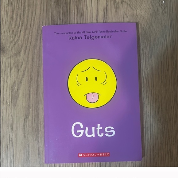 Scholastic | Accessories | Scholastic Guts Book With Purple And Yellow ...